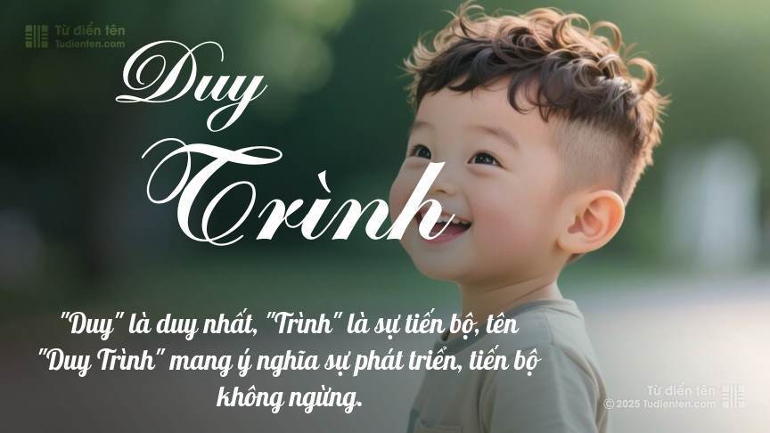 Tên Duy Trình: Ý nghĩa, Phân tích, Phong thủy và Thần số học