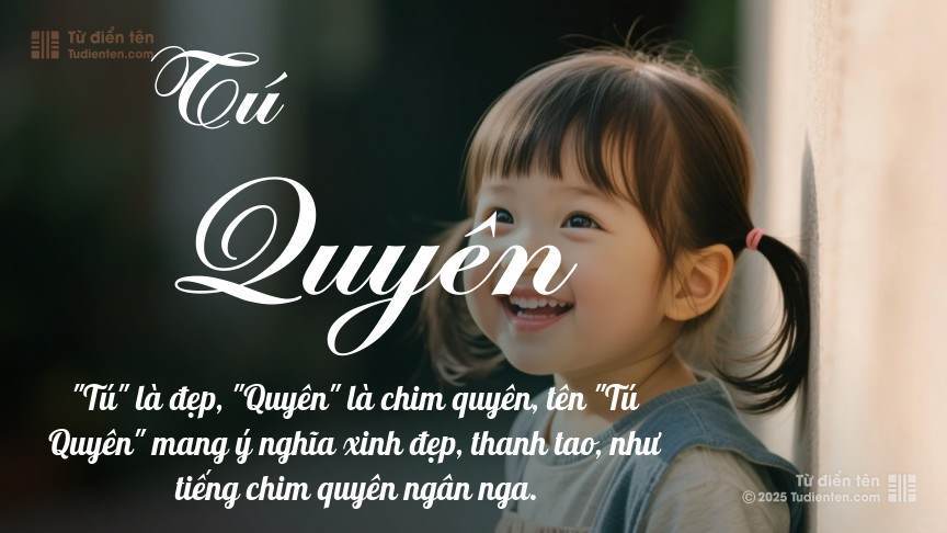Tên Tú Quyên: Ý nghĩa, Phân tích, Phong thủy và Thần số học
