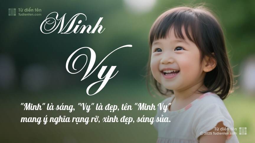 Tên Minh Vy: Ý nghĩa, Phân tích, Phong thủy và Thần số học