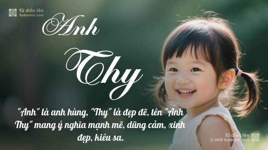 Tên Anh Thy: Ý nghĩa, Phân tích, Phong thủy và Thần số học