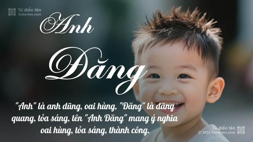 Tên Anh Đăng: Ý nghĩa, Phân tích, Phong thủy và Thần số học