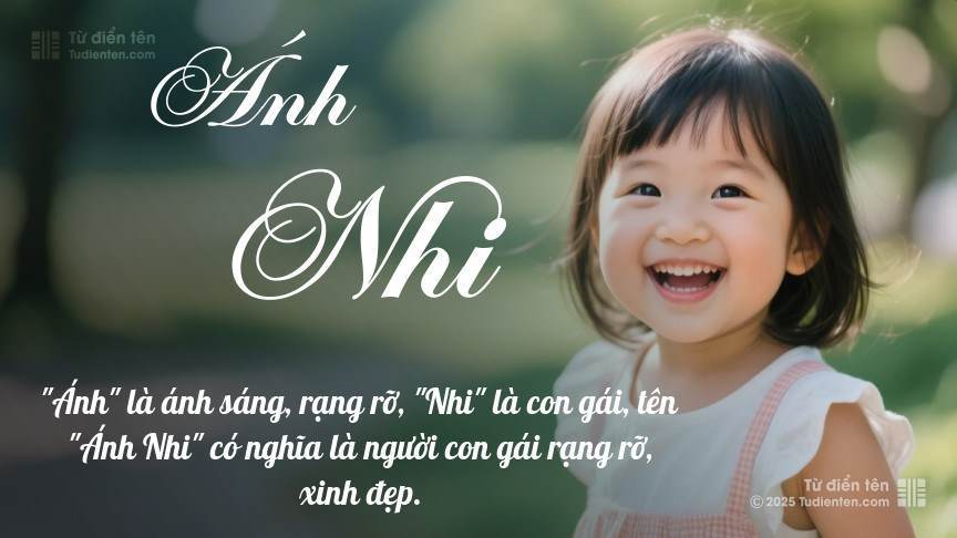 Tên Ánh Nhi: Ý nghĩa, Phân tích, Phong thủy và Thần số học