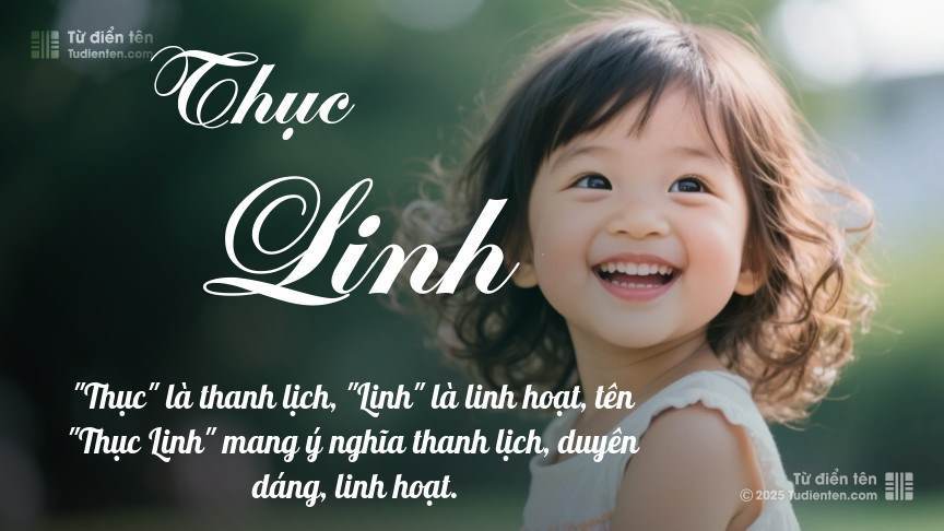 Tên Thục Linh: Ý nghĩa, Phân tích, Phong thủy và Thần số học