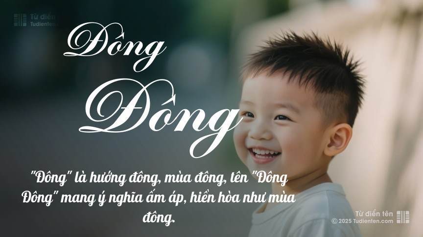 Tên Đông Đông: Ý nghĩa, Phân tích, Phong thủy và Thần số học
