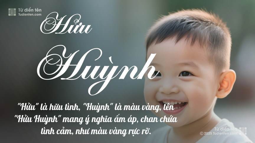 Tên Hửu Huỳnh: Ý nghĩa, Phân tích, Phong thủy và Thần số học