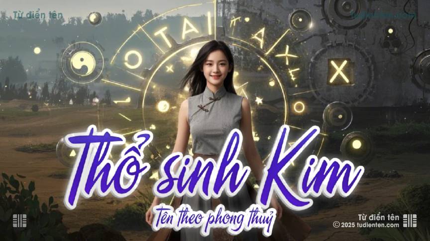 Cặp tên Thổ sinh Kim - Ý nghĩa phong thủy và 2.067 tên ghép hợp mệnh